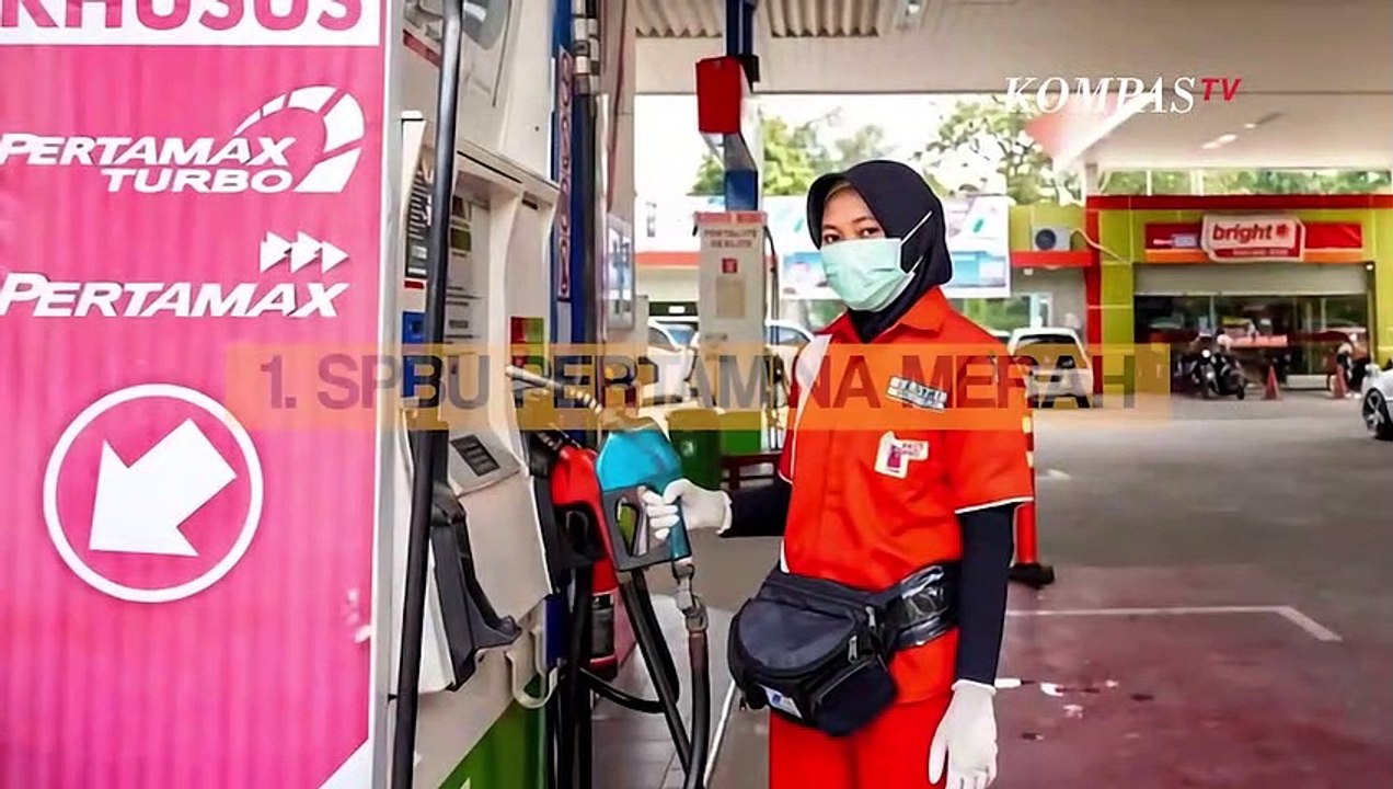 Ini Perbedaan SPBU Pertamina Warna Merah, Biru, dan Hijau - Video ...