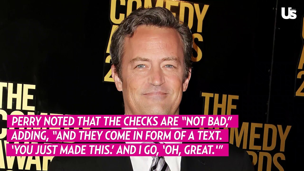 Matthew Perry Jokes About His Substantial ‘Friends’ Residuals - video ...