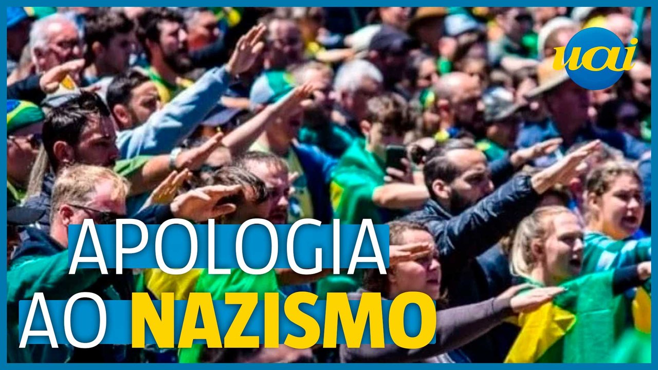 Bolsonaristas fazem saudação nazista em Santa Catarina - Vídeo Dailymotion