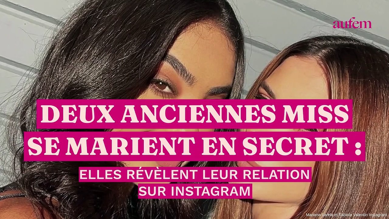 Deux anciennes Miss se marient en secret : elles révèlent leur relation ...