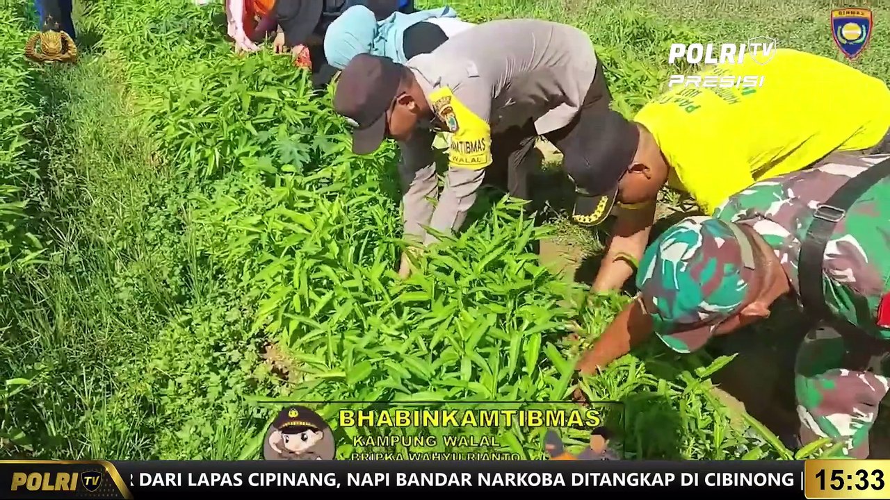 PRESISI Inspiratif : Bripka Wahyu Riyanto Mengajak Warganya Untuk Hidup ...