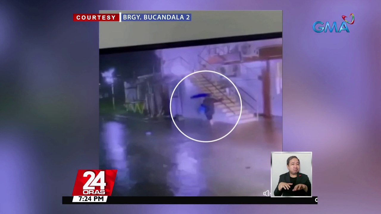 Lalaki, patay matapos umanong makuryente sa poste ng ilaw sa gitna ng baha | 24 Oras - video ...