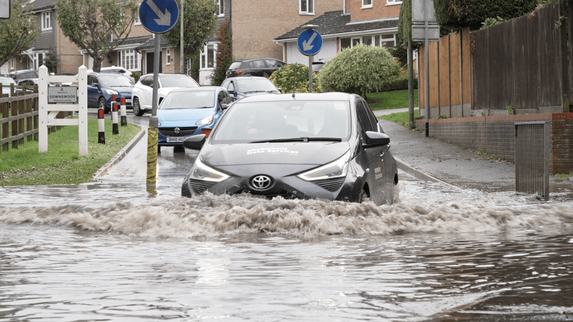 Maidstone floods cause traffic chaos
