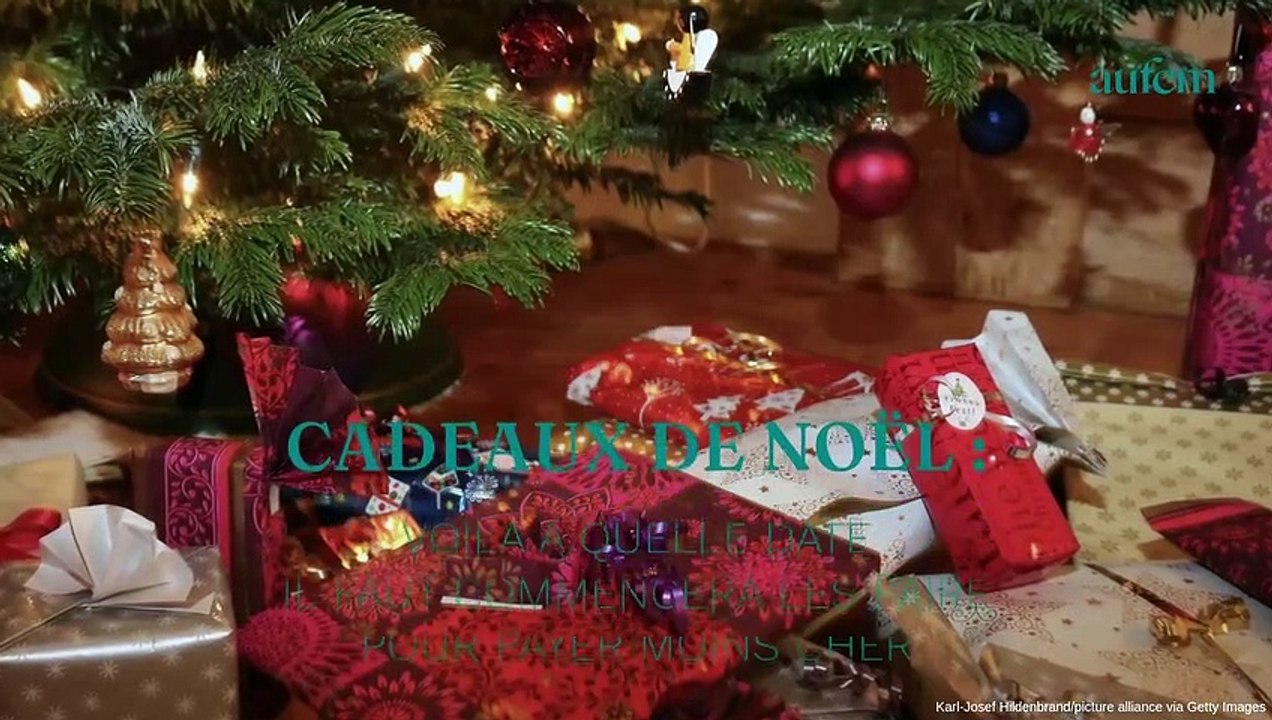 Cadeaux de Noël : voilà à quel moment il faut commencer à les faire ...
