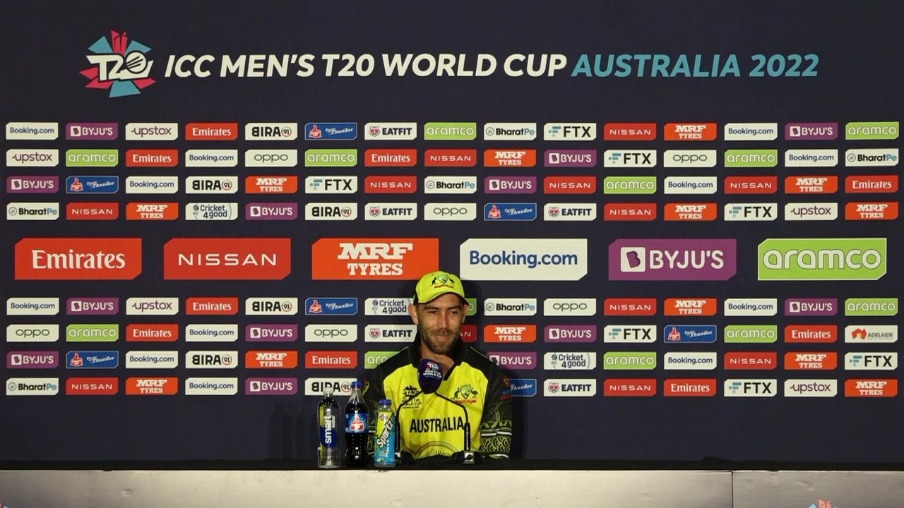 Australia's Glenn Maxwell post win v Afghanistan - video Dailymotion