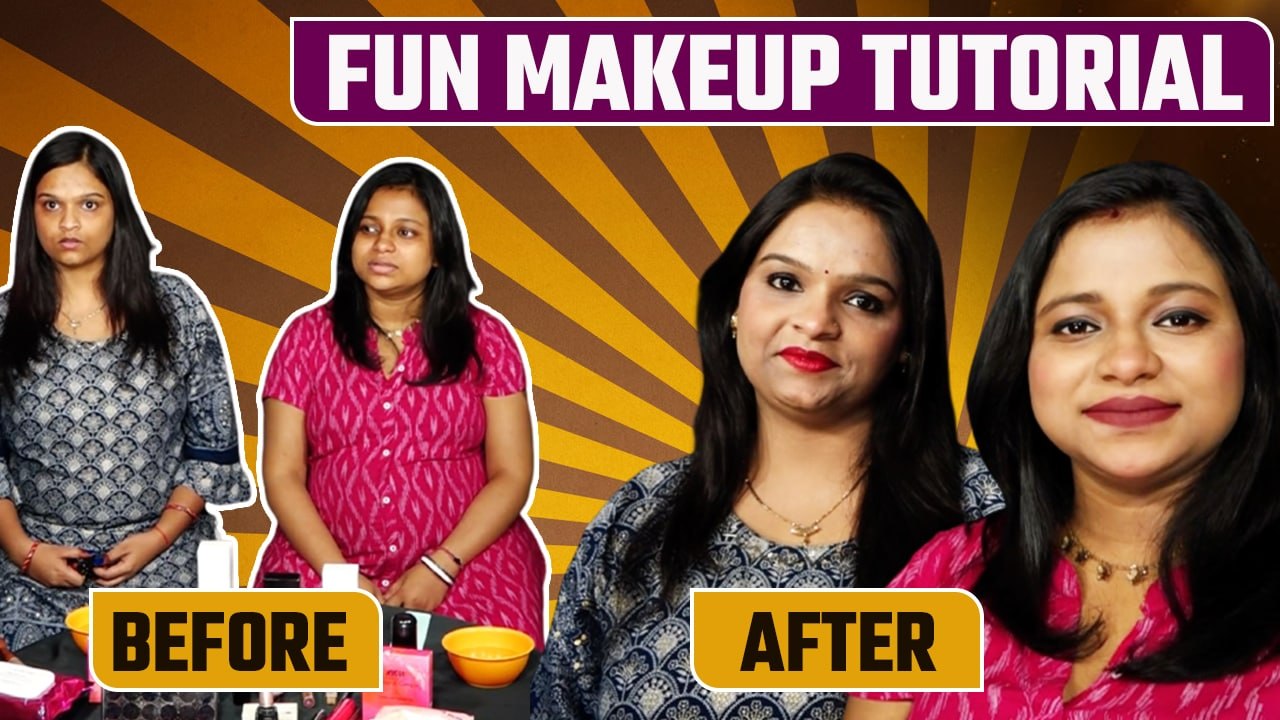 Funny Make up Tutorial , Before & After Look Will Shock You Watch Video ...