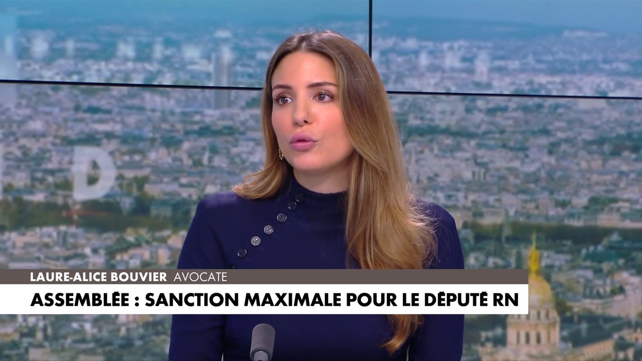 Laure-Alice Bouvier : «C'est inquiétant» - Vidéo Dailymotion