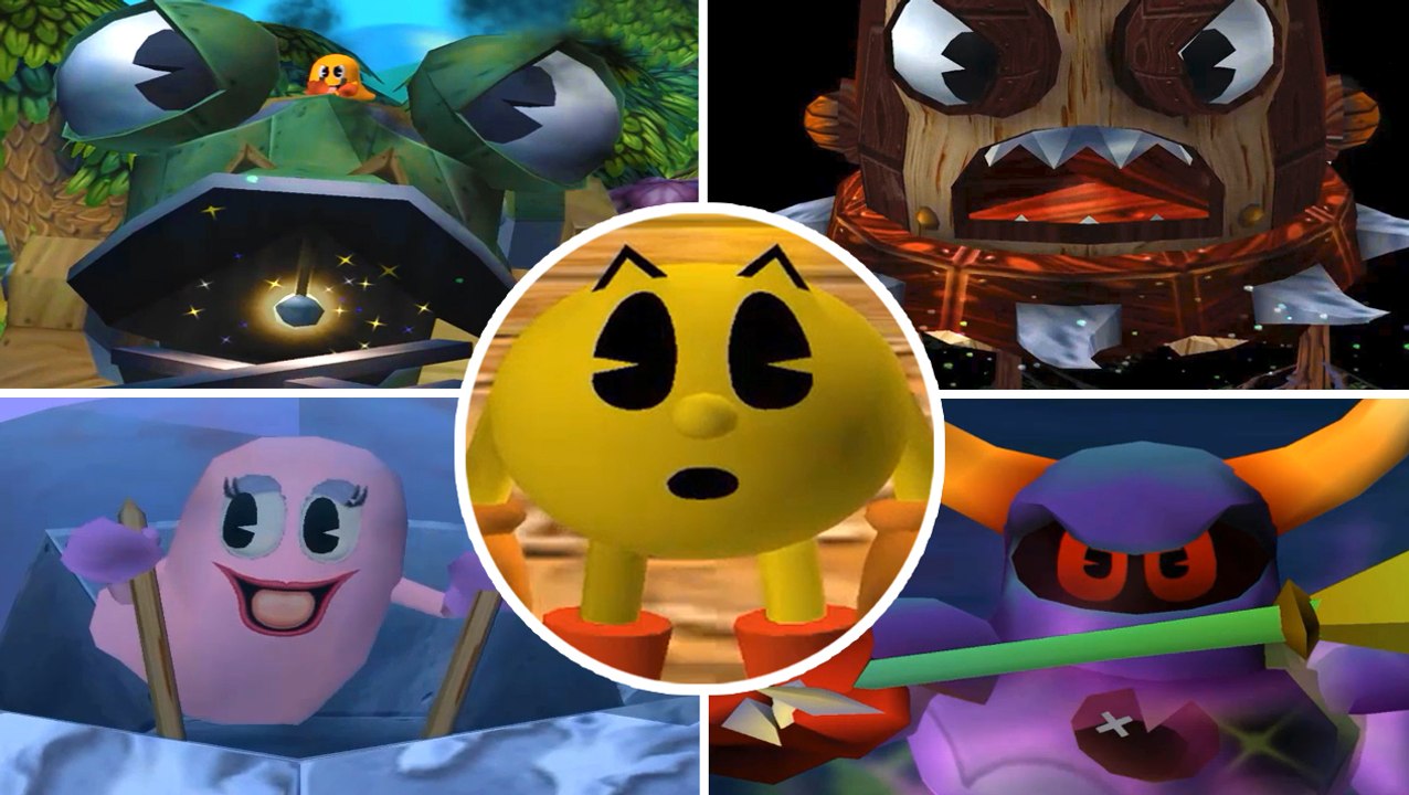 Pac-Man World 2 All Bosses (Gamecube, PS2) [No Damage] - video Dailymotion