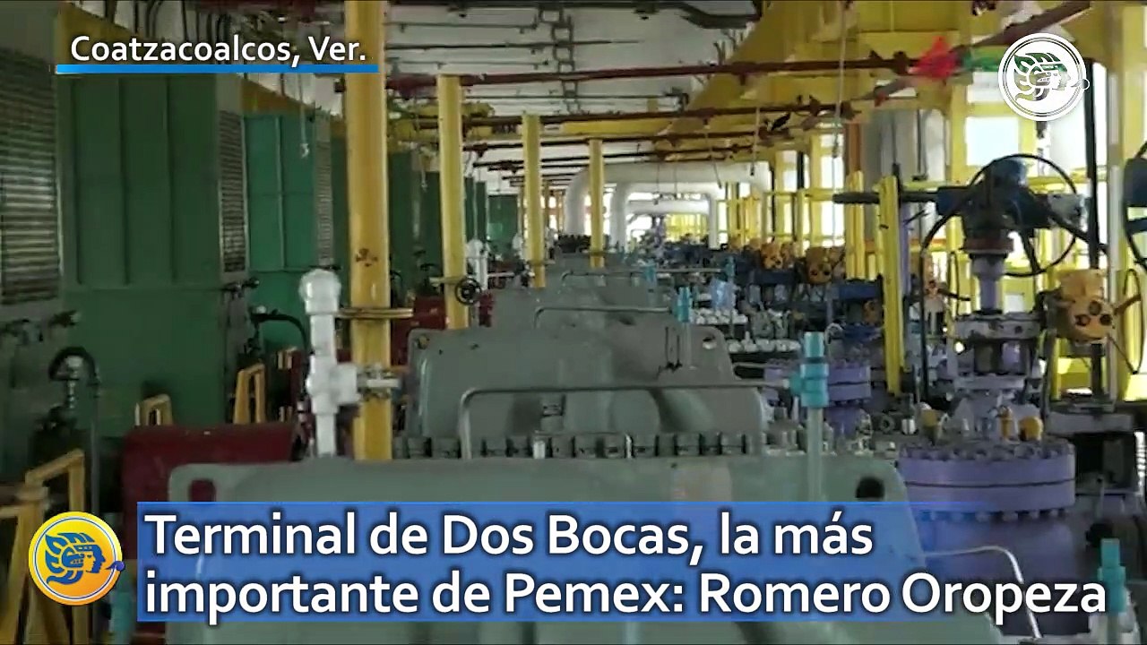 Terminal de Dos Bocas, la más importante de Pemex: Romero Oropeza ...