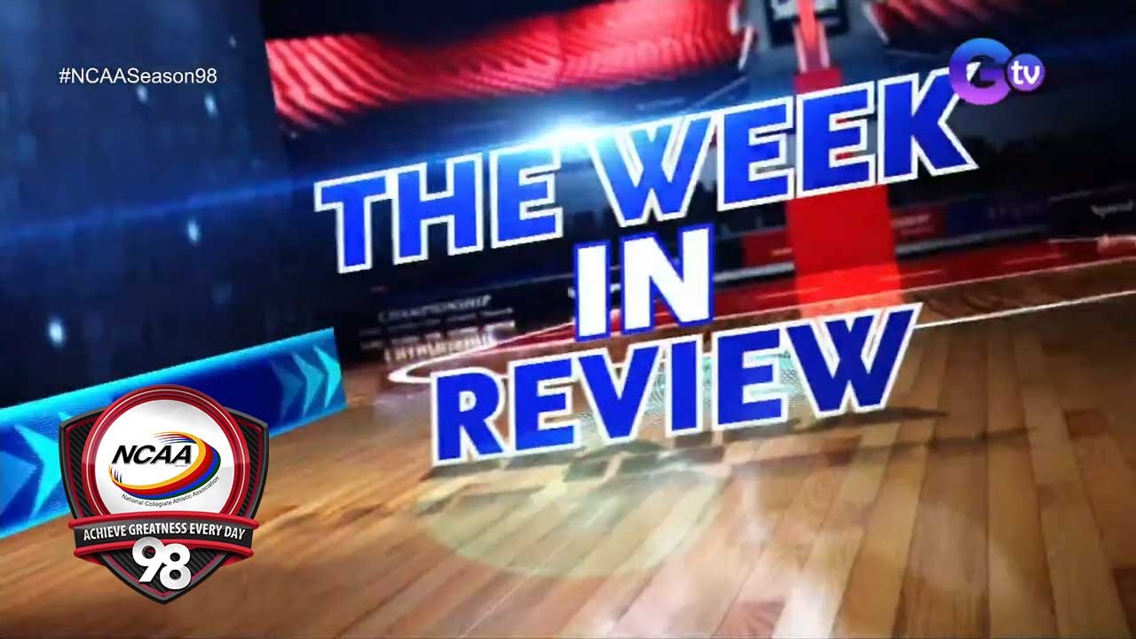 NCAA Season 98 | Week in Review (Week 8) | Game On (Nov. 4, 2022 ...