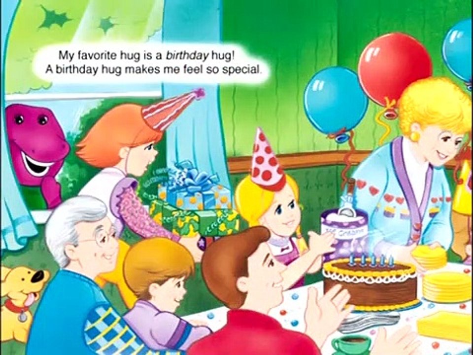 Barney's Book of Hugs (Read-Along) - video Dailymotion