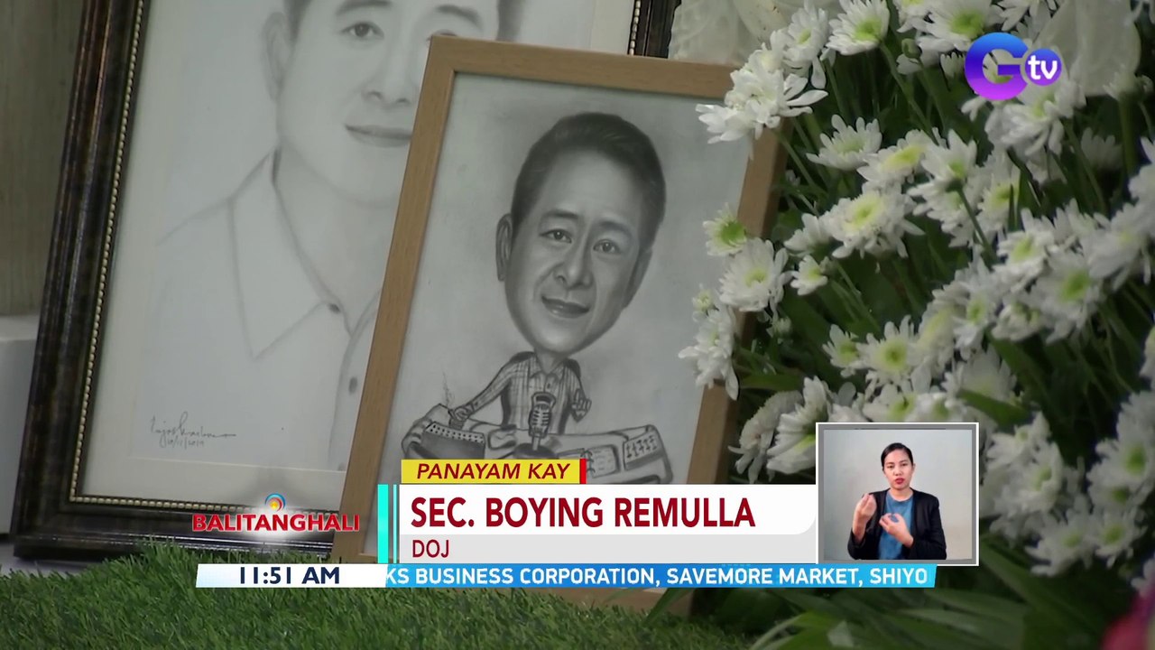 Panayam kay Sec. Jesus Crispin Remulla | BT - video Dailymotion