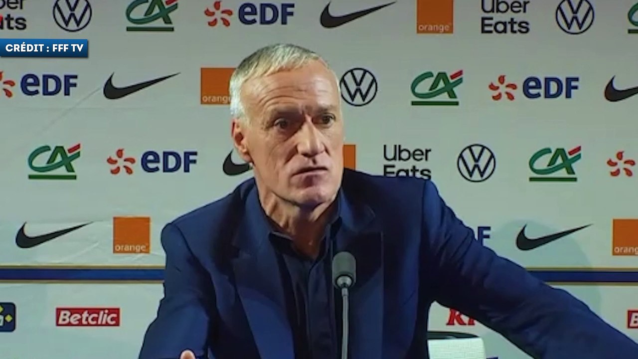 Didier Deschamps justifie le choix Steve Mandanda - Vidéo Dailymotion