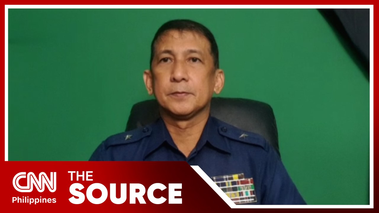 PCG spokesperson Commodore Armand Balilo | The Source - video Dailymotion