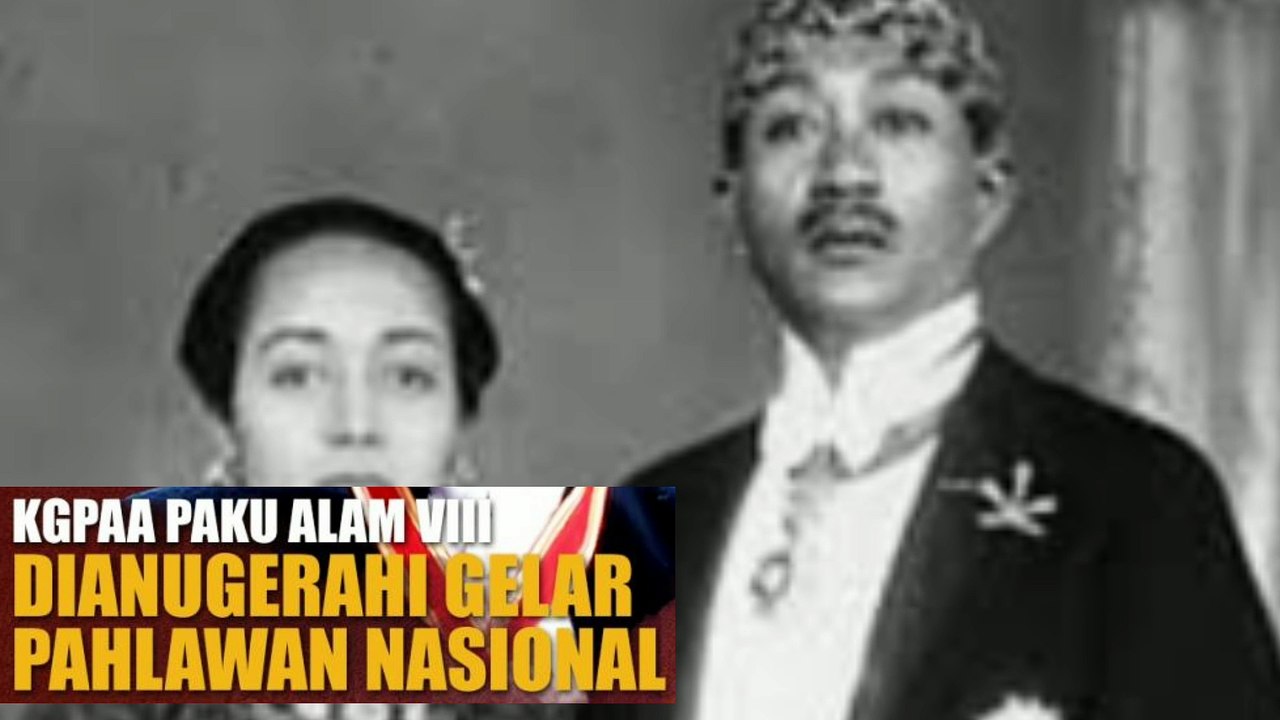Kanjeng Gusti Pangeran Adipati Aryo (KGPAA) Paku Alam VIII dianugerahi ...