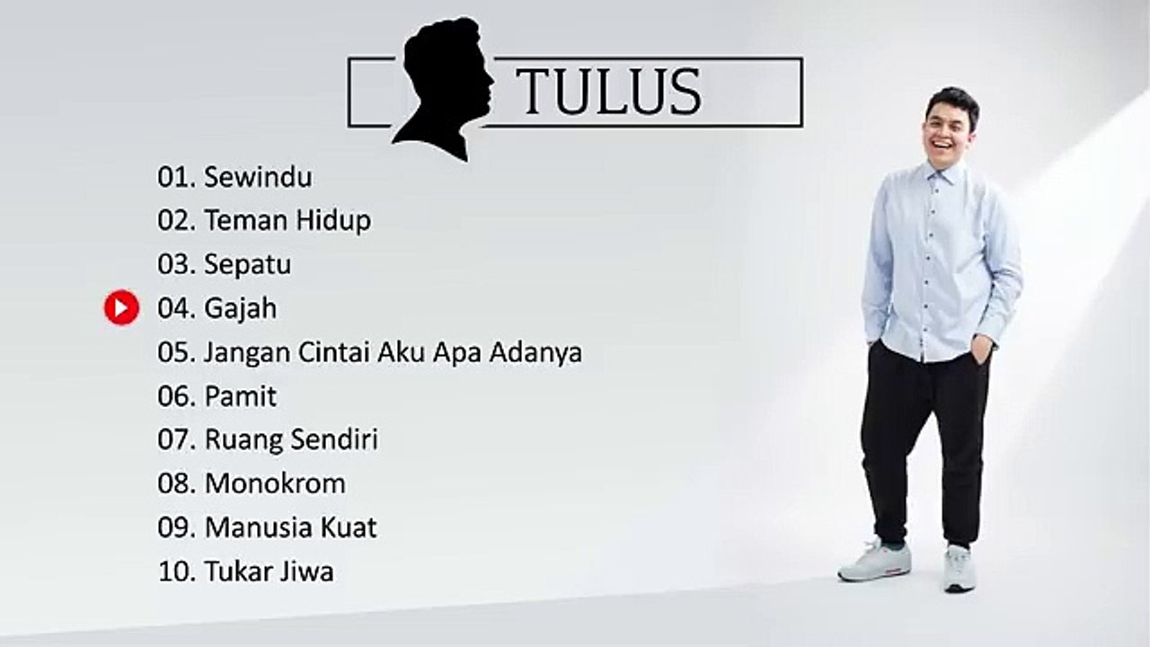 Tulus - Playlist 10 Lagu Terbaik 2022 _ Tulus Full Album - Video ...