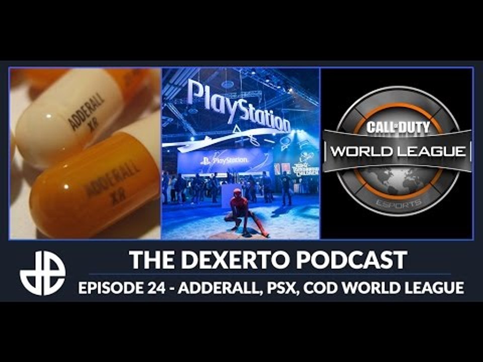 Dexerto Podcast Episode 24 - Adderall, PSX, CoD World League - video ...