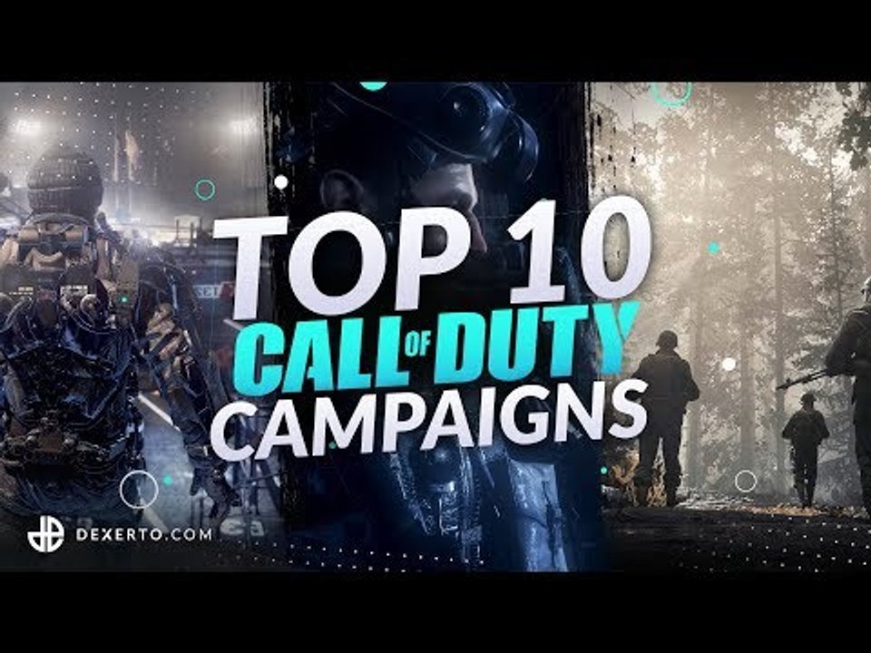 TOP 10 Call of Duty Campaigns of All Time - video Dailymotion