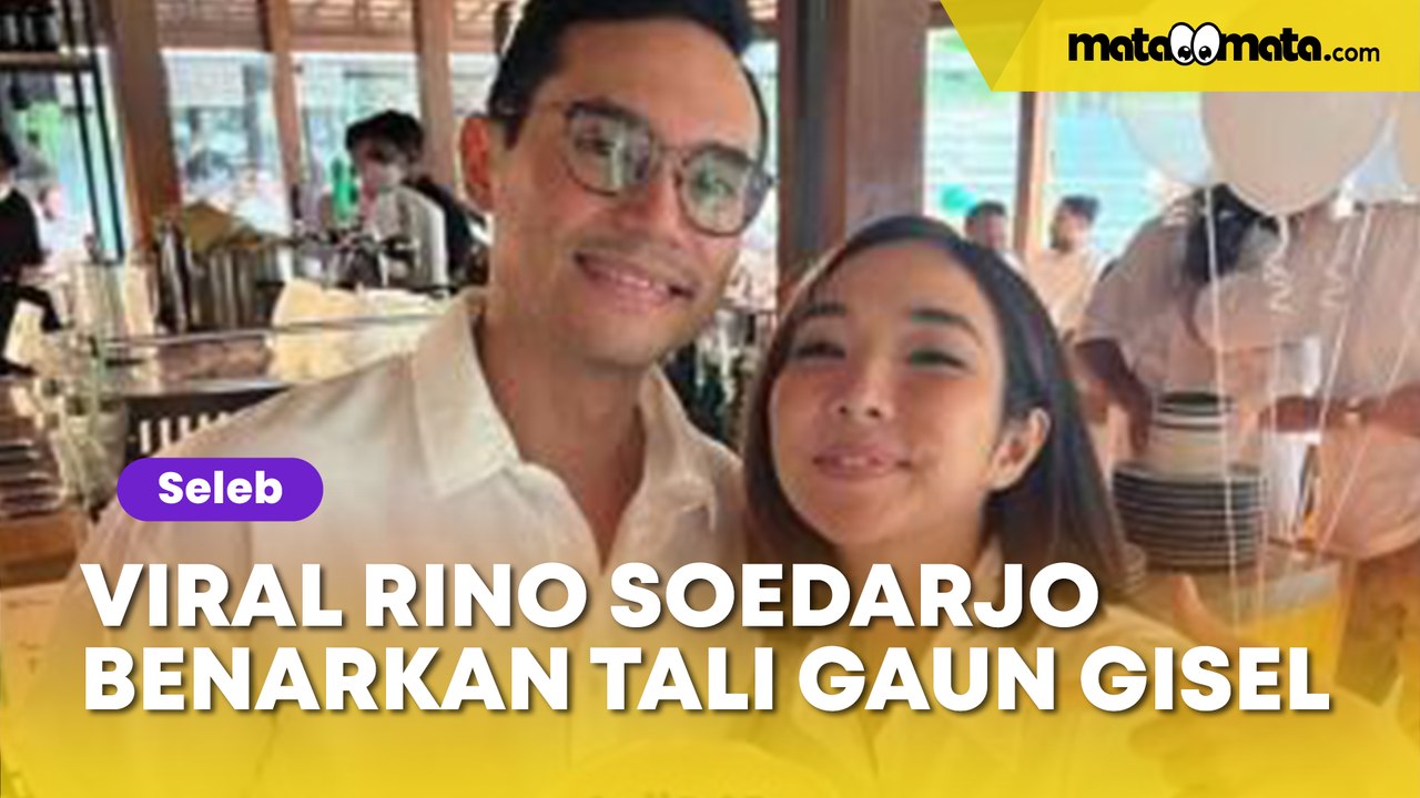 Viral Detik-detik Rino Soedarjo Benarkan Tali Gaun Gisella Anastasia: Gak Ada Rasa Malunya ...