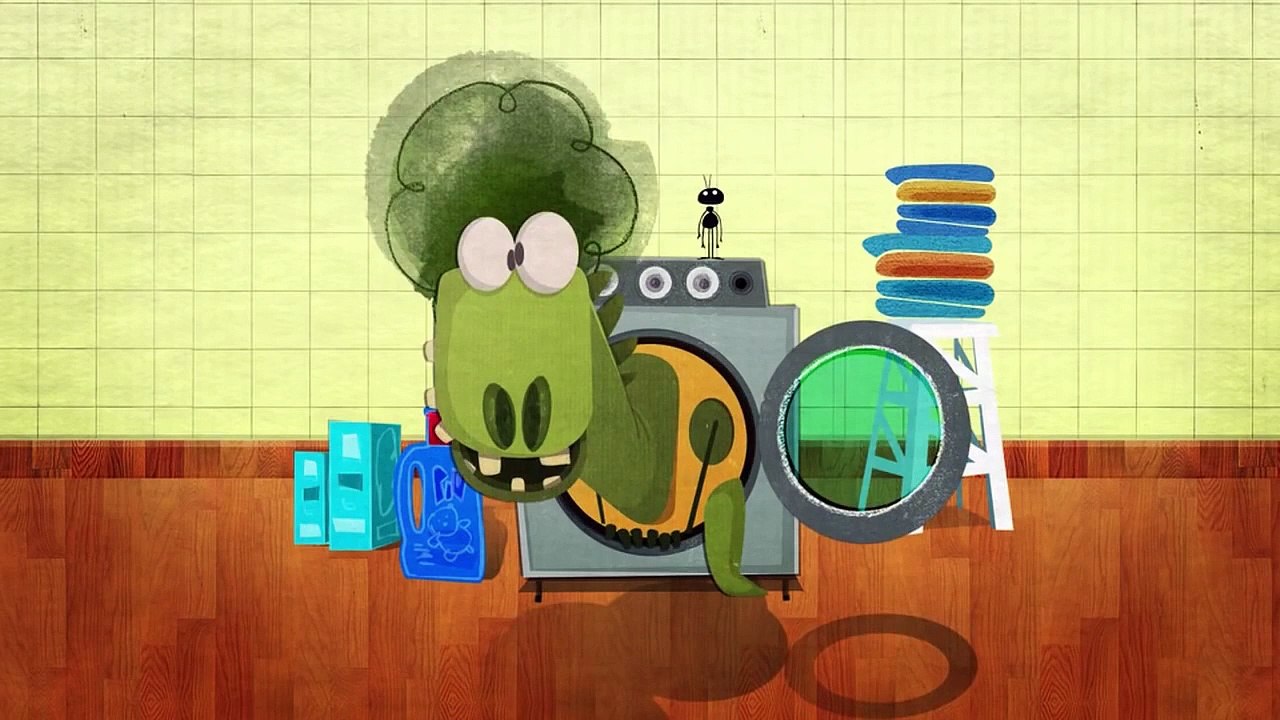 Learn english through cartoon Pocoyo with english subtitles Episode 6 Elly's bath - Vídeo ...