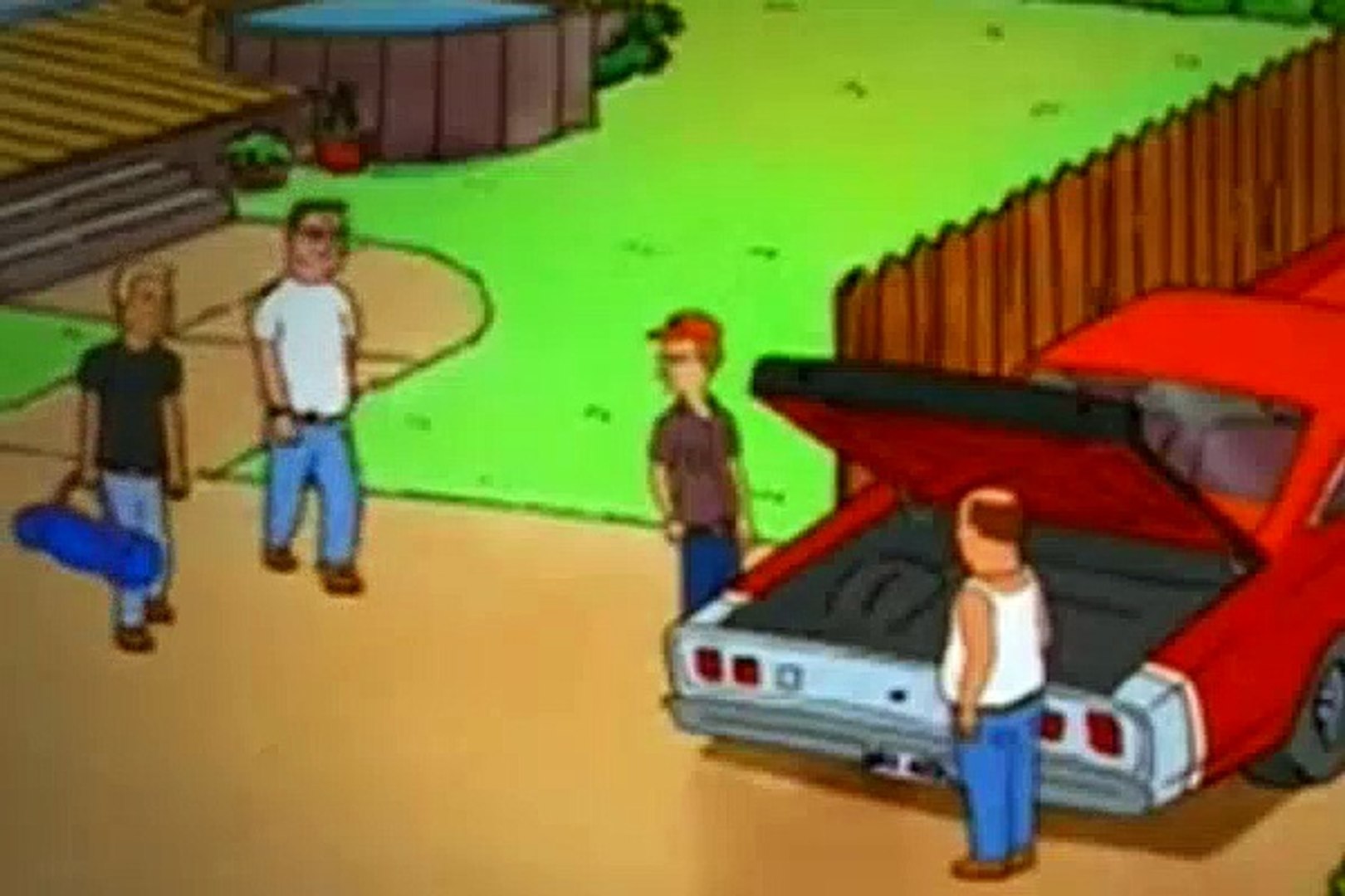 King Of The Hill Boomhauer Car