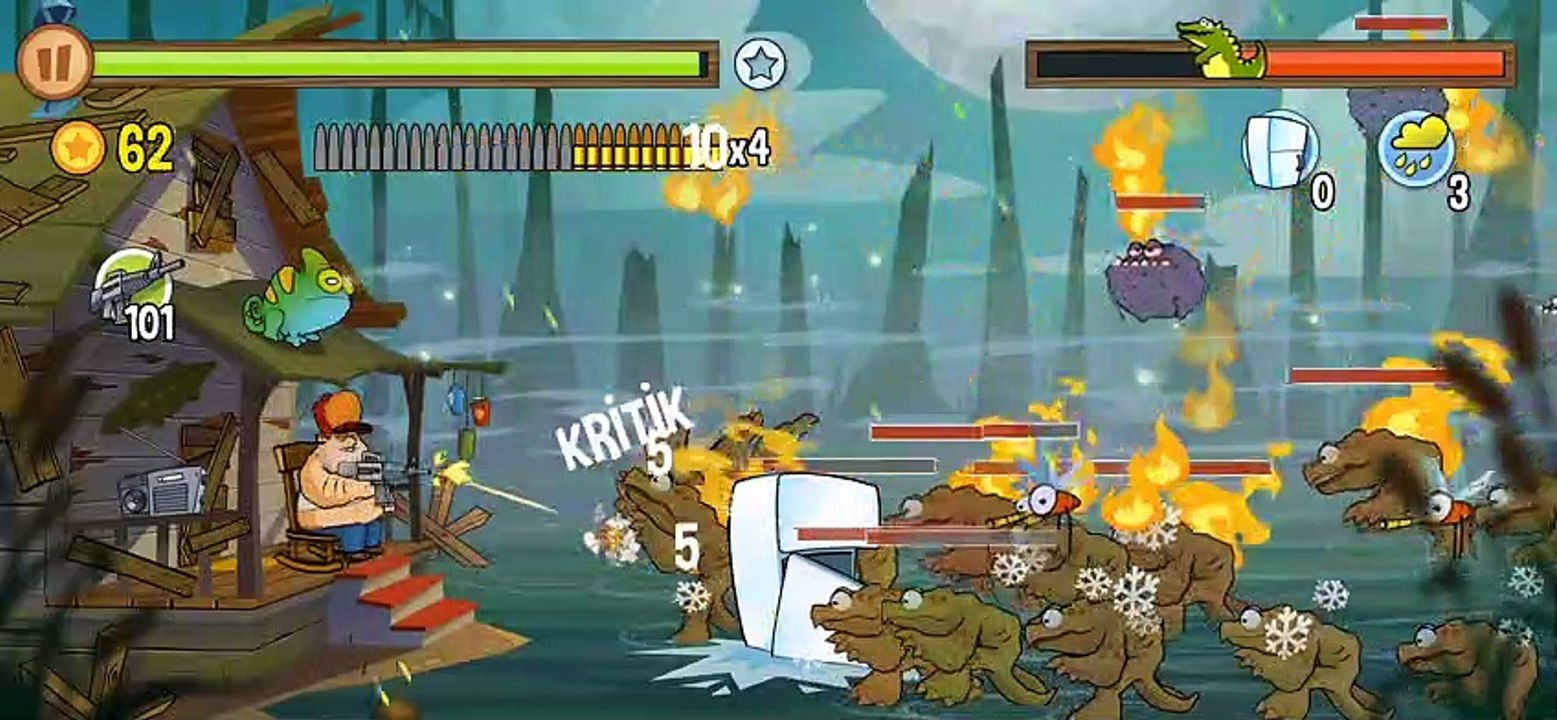 Swamp Attack ALL BOSSES - Dailymotion Video