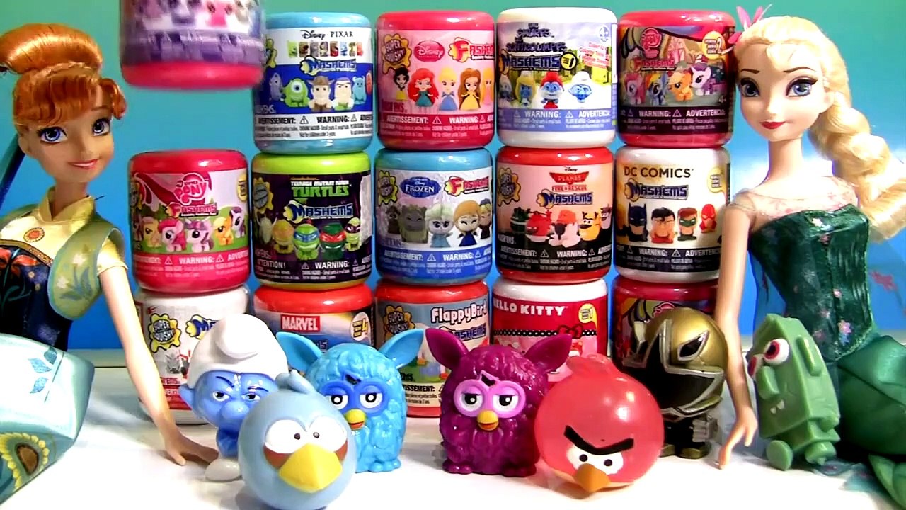 FASHEMS vs. MASHEMS Disney Princess LPS MLP Marvel Pixar Frozen Birds ...