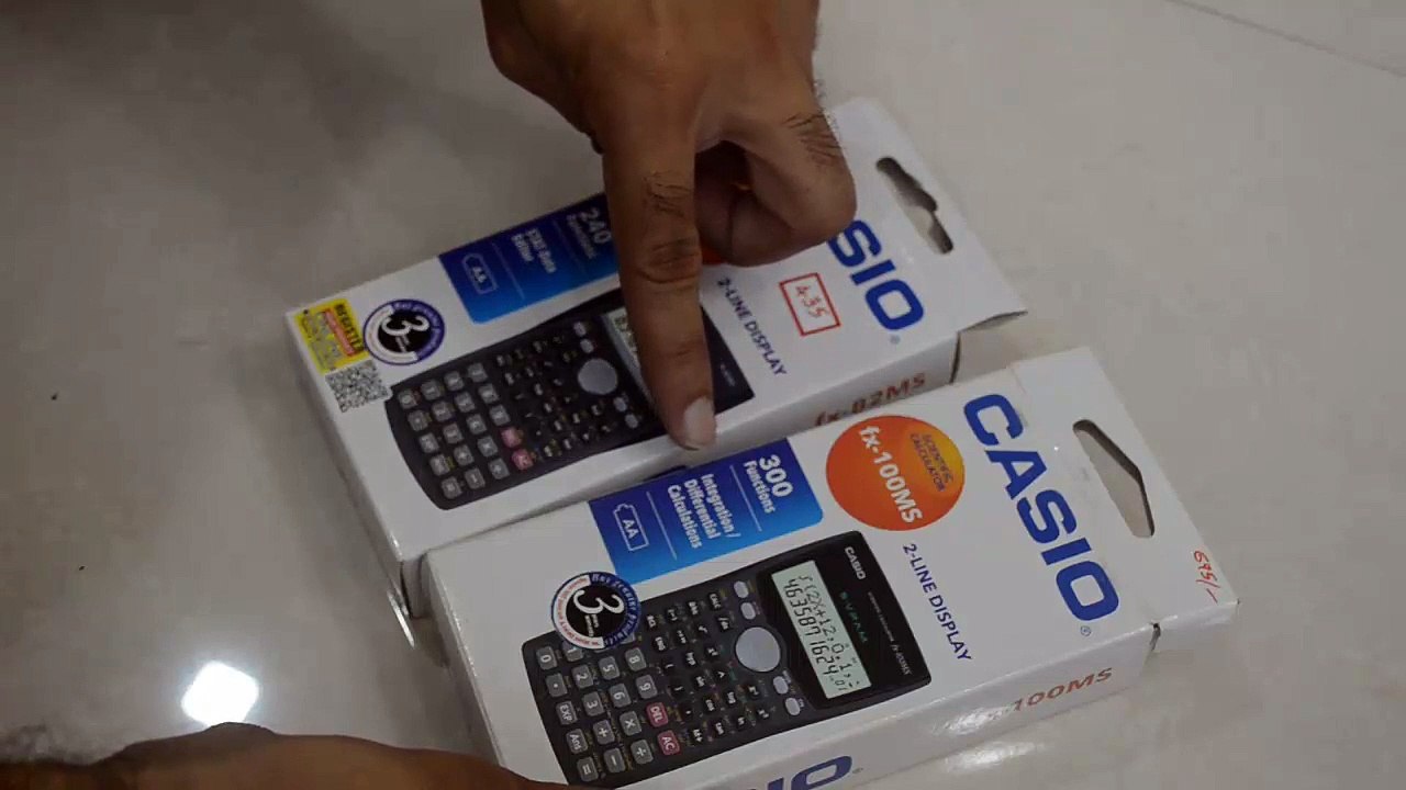 Unboxing and Review of Casio FX-82MS Non-Programmable Scientific ...