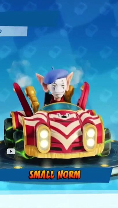 Small Norm Idle Animation - Crash Team Racing Nitro-Fueled - video ...