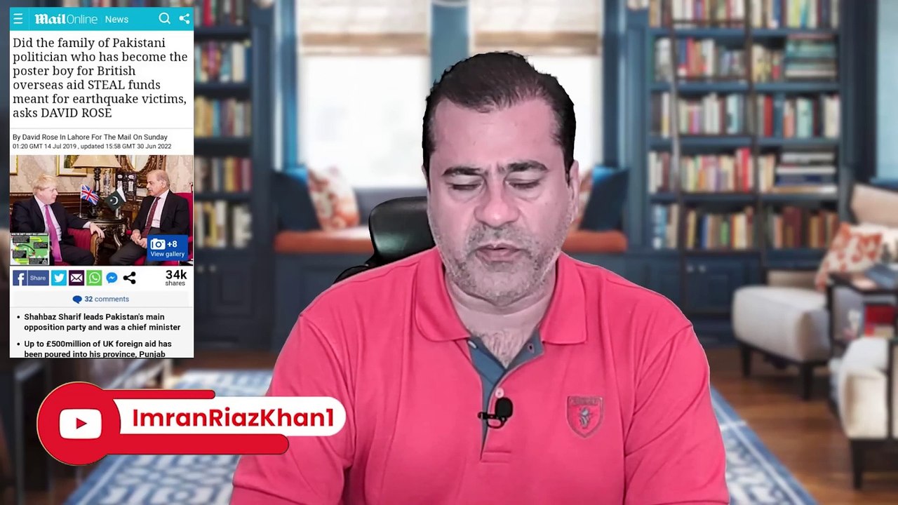 Big News from London - Sharif Family in Trouble - Imran Riaz Khan ...