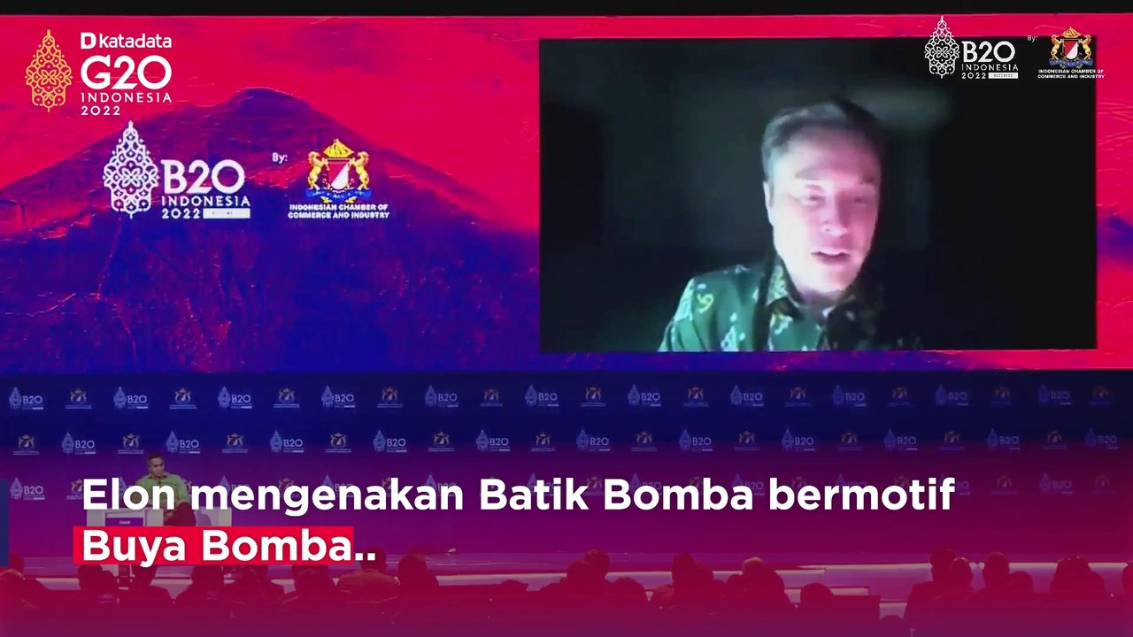 Batik Bomba Khas Palu Terbang ke US untuk Elon Musk - Video Dailymotion