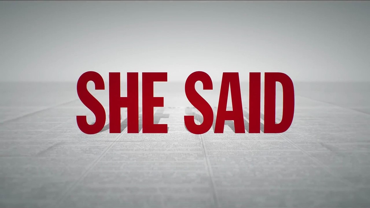 She Said 2022 Trailer Vo Hd Vidéo Dailymotion