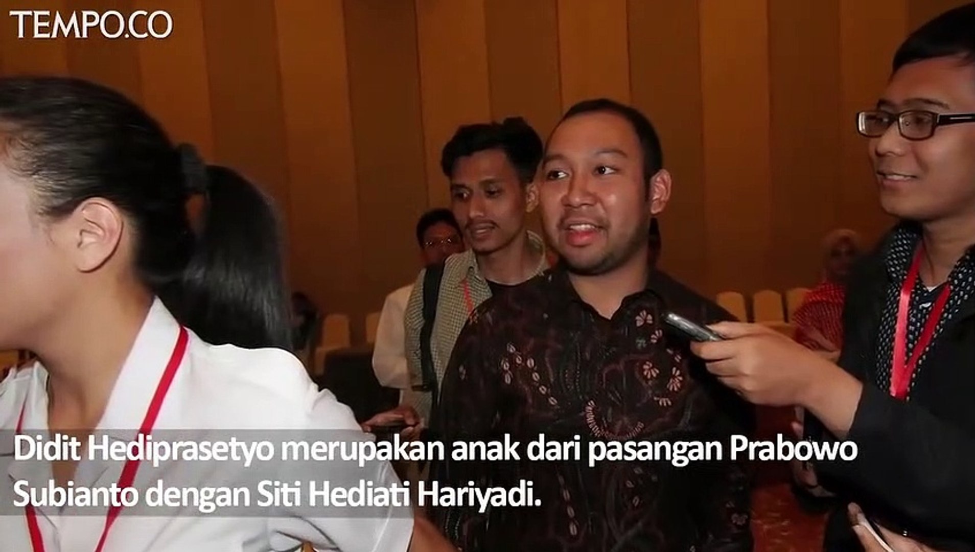 Didit Hediprasetyo Dan Keluarga
