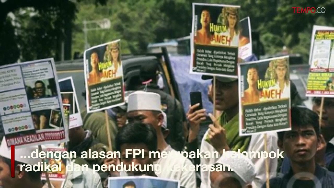 Izin Ormas FPI di Kementerian Dalam Negeri Berakhir Bulan Depan - video ...