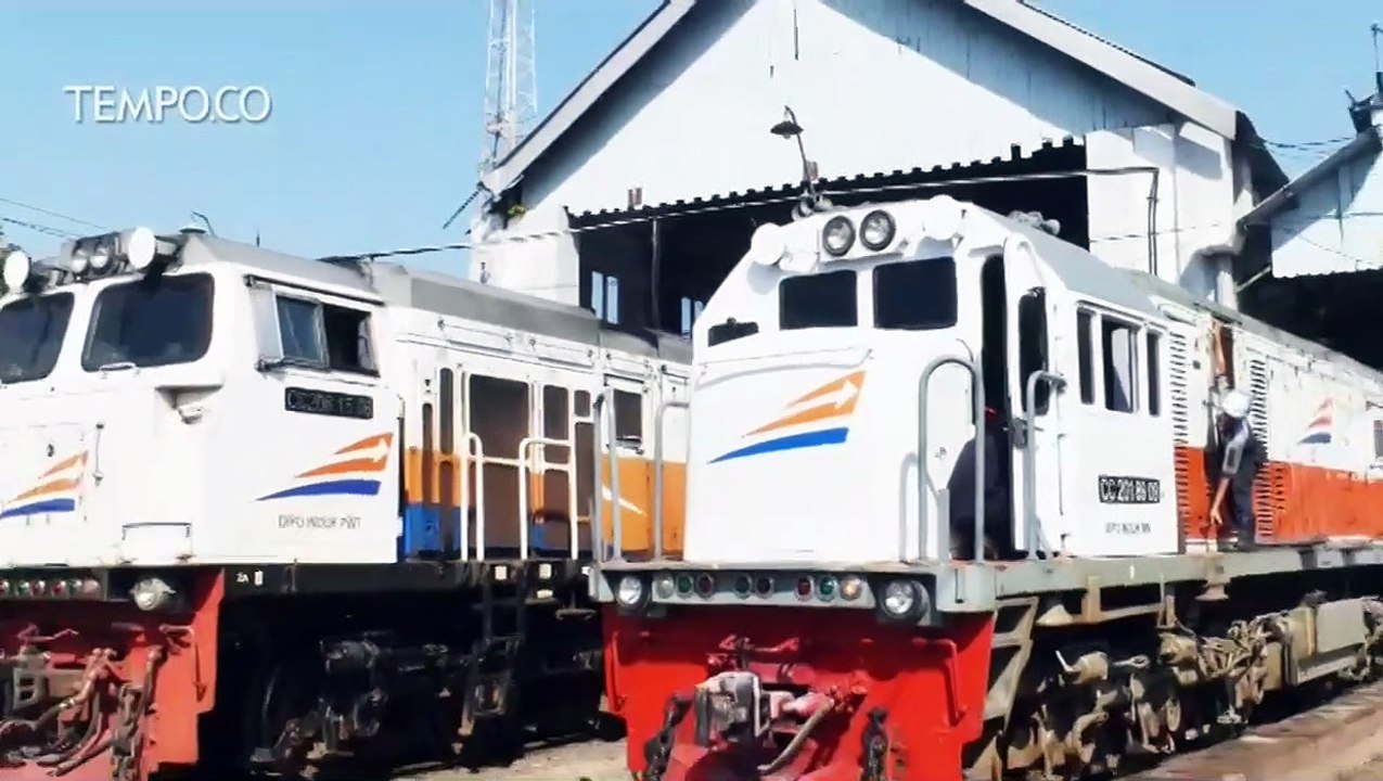 Persiapan Kereta Api Jelang Mudik Lebaran - video Dailymotion