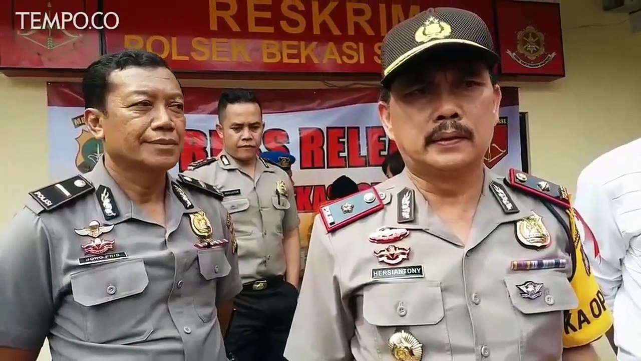 Polsek Bekasi Selatan Tembak Satu Orang Pencuri Motor - video Dailymotion