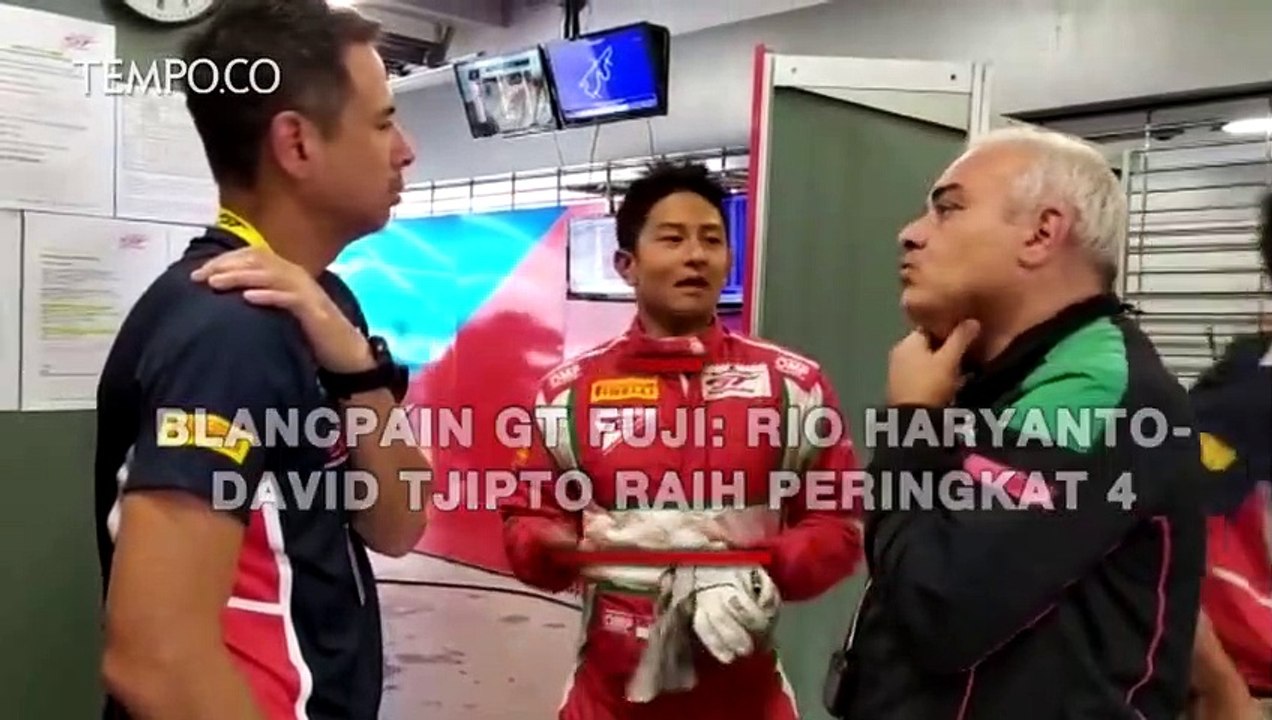 Blancpain GT Fuji: Rio Haryanto-David Tjipto Raih Peringkat 4 - video ...