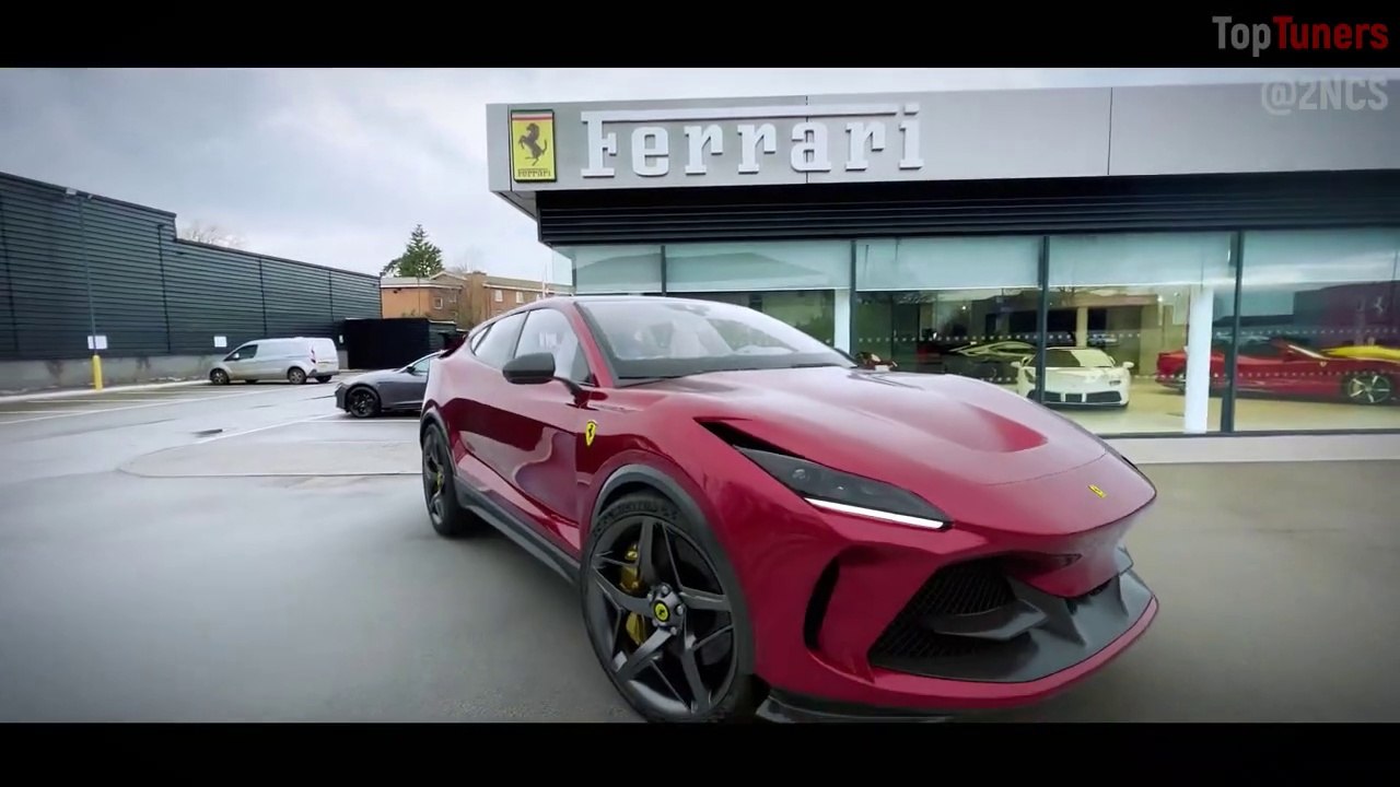 cars new Ferrari Purosangue 2022 - video Dailymotion