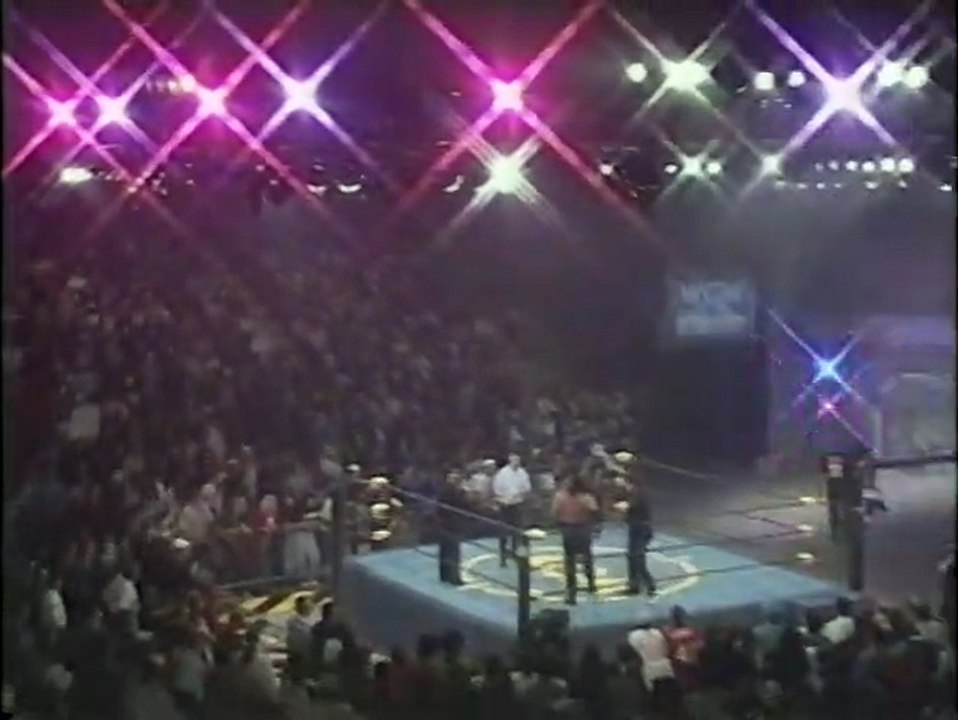 Bill Goldberg vs. Meng (Haku): WCW Saturday Night January 31, 1998 ...