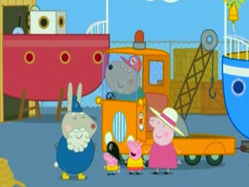 Peppa Pig S03E39 Grampy Rabbit's Boatyard - video Dailymotion