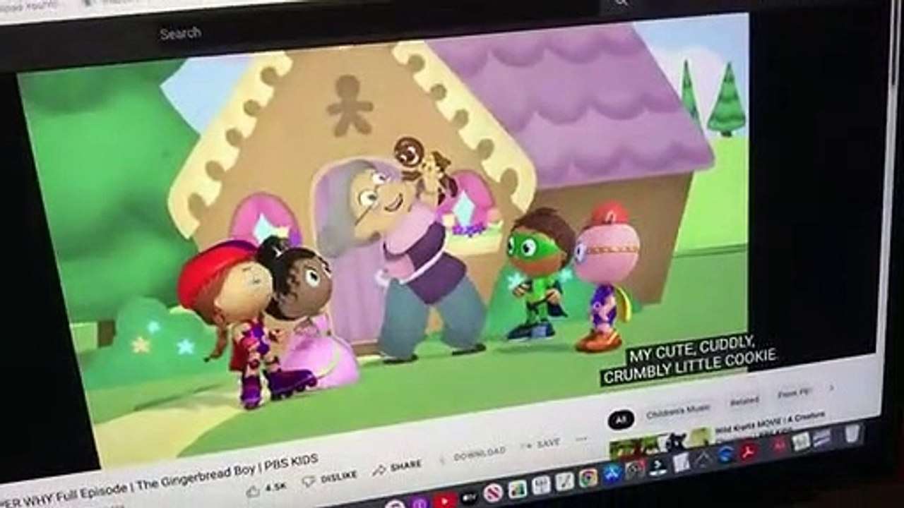 Super Why - Gingerbread Boy was Be Careful.mp4 - video Dailymotion