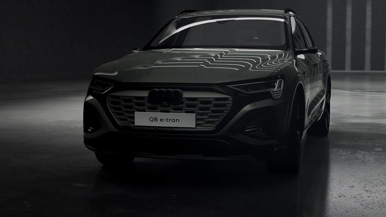 Audi Q8 e-tron - Digital matrix LED technology Animation - video ...