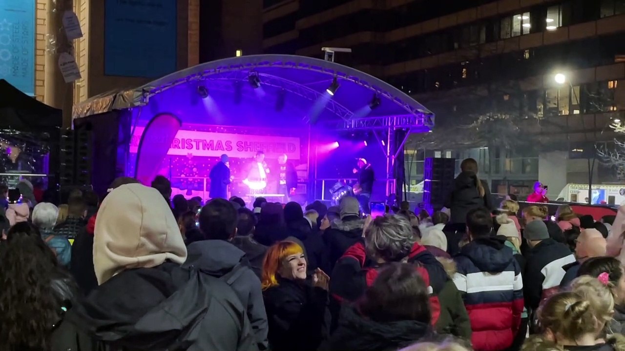 Yorkshire Lights Up: Sheffield Light switch-on - video Dailymotion