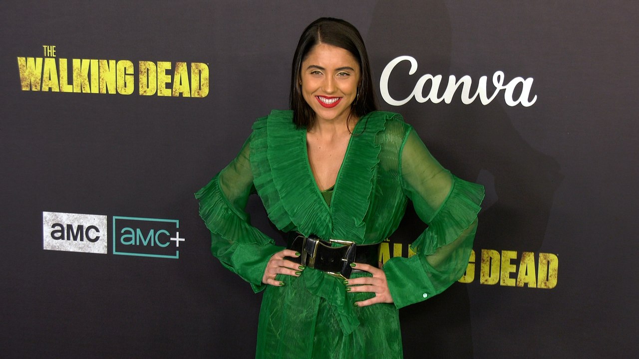 Avianna Mynhier "The Walking Dead" Series Finale Event in Los Angeles ...