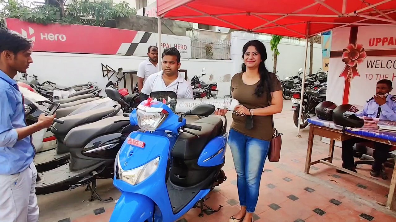 Taking Delivery of Our New Scooty - video Dailymotion