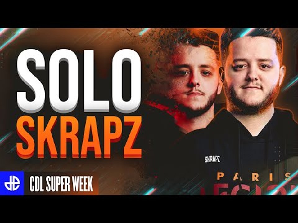 Solo Skrapz: CoD Pro Proves He Doesn't Need Twin to Compete - video ...