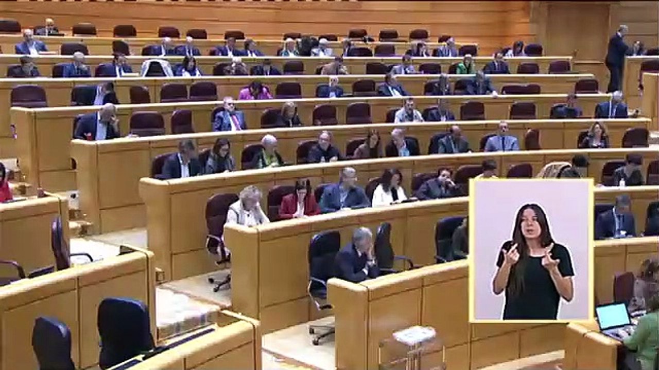 Pregunta del senador de Junts Josep Maria Cervera a Margarita Robles ...