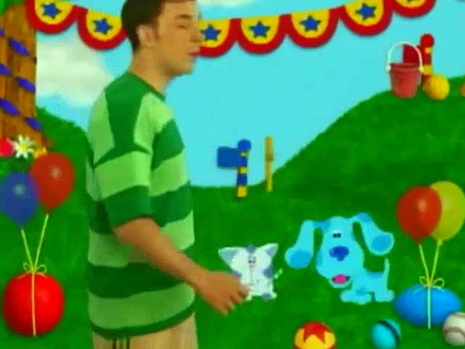 Blue's Clues - S04E14 - Blue's Backyard Ballgame Bonanza - video ...