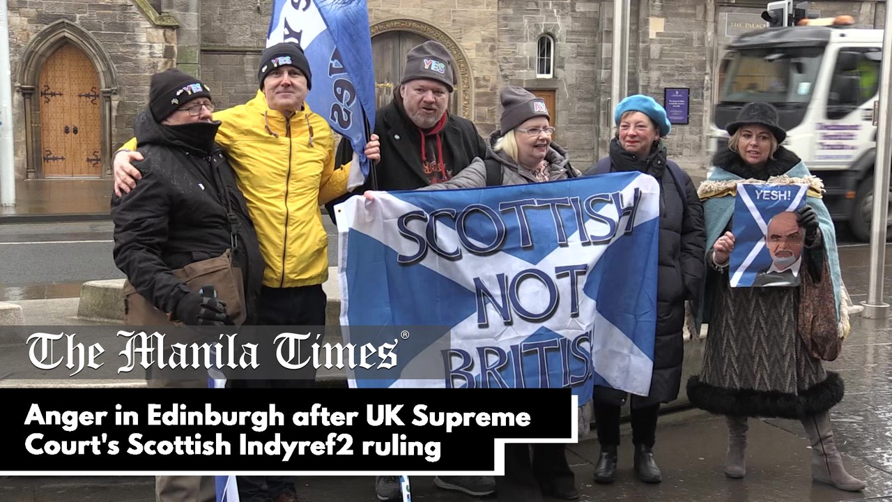 Anger in Edinburgh after UK Supreme Court's Scottish Indyref2 ruling ...