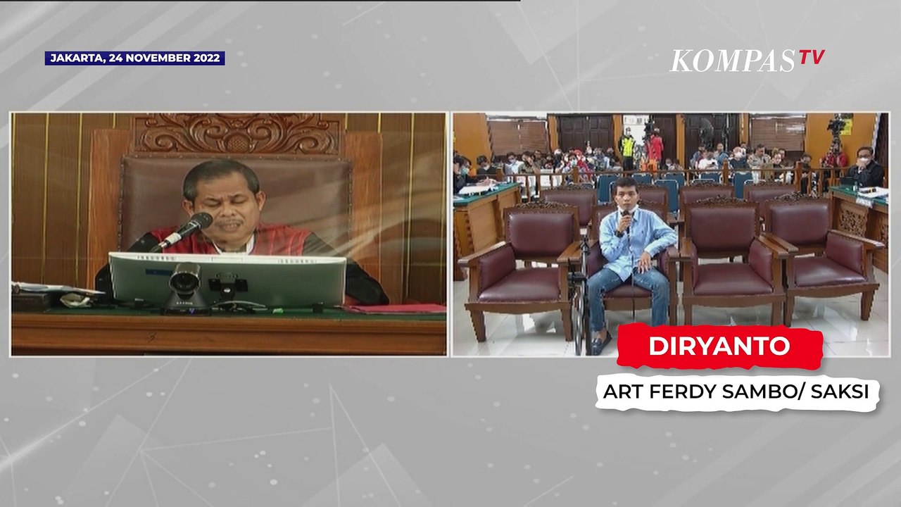 Ferdy Sambo Menangis Saat Minta ART Kodir Panggil Ridwan Soplanit - Video Dailymotion